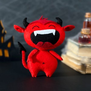 Halloween Devil, Halloween Decor, Halloween Ornament, Spooky Toy ...