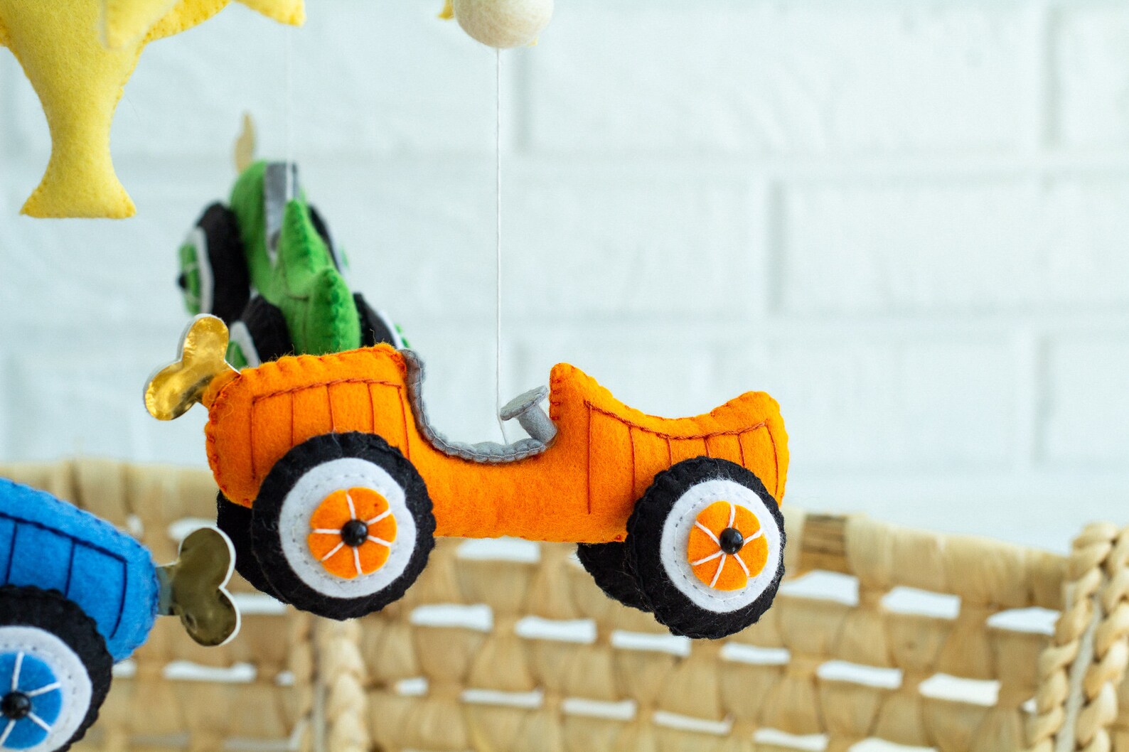 Baby Mobile Boy Racing Cars Mobile Sports Cars Crib Mobile Felt Mobile ...