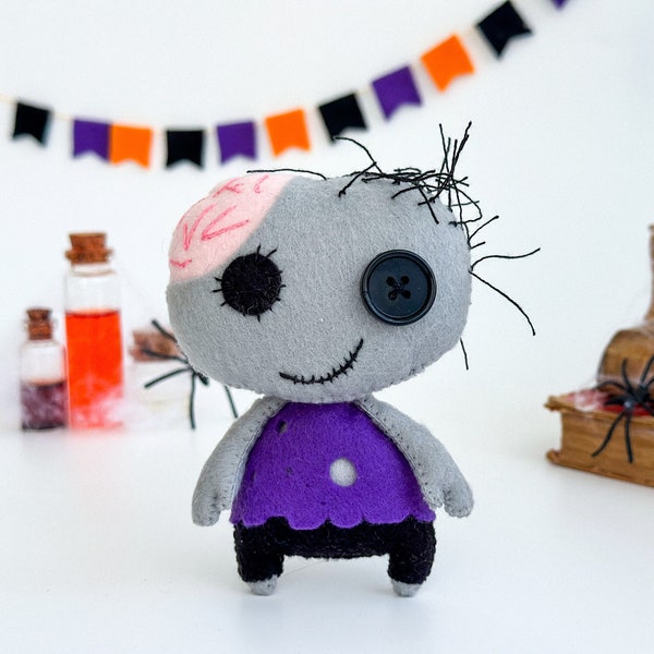 Felt Zombie - Etsy