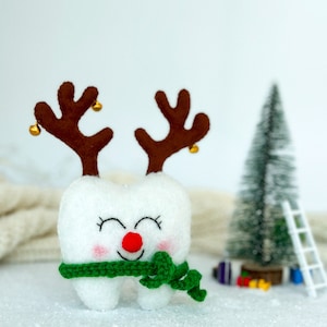 Christmas Tooth Ornament Christmas Tooth Decor Christmas Decorations ...
