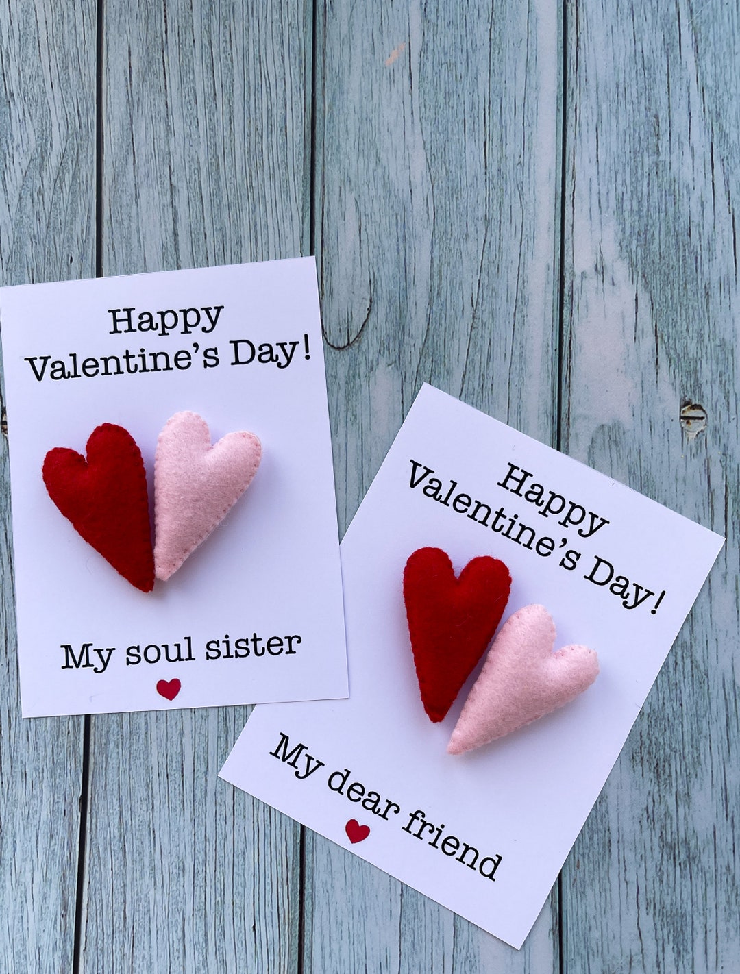 Love Heart Pocket Hug | Funny Heart Valentine’s Day Card | Hand Sewn ...