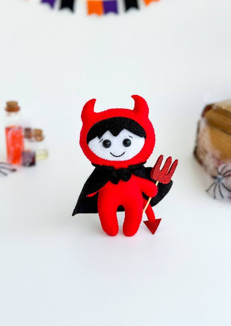 Halloween Devil Pattern PDF Pattern Easy Pattern Devil Halloween ...