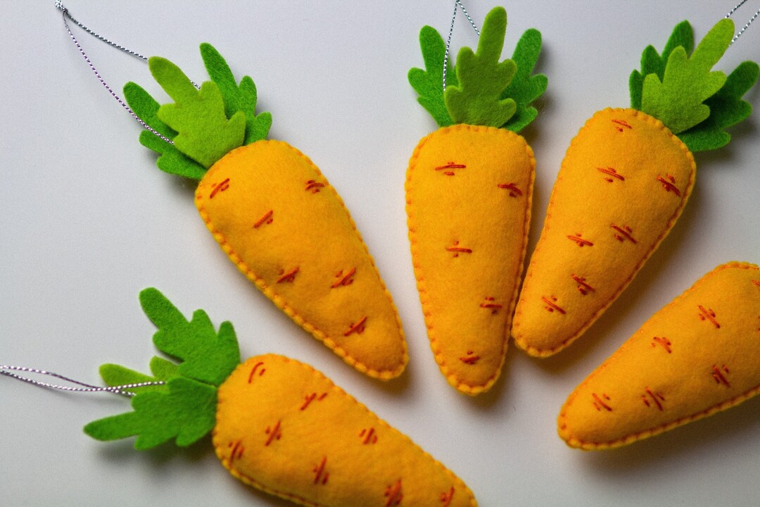 Easter Ornaments, Easter Carrot, Carrot Ornaments, Easter Decor, Easter ...