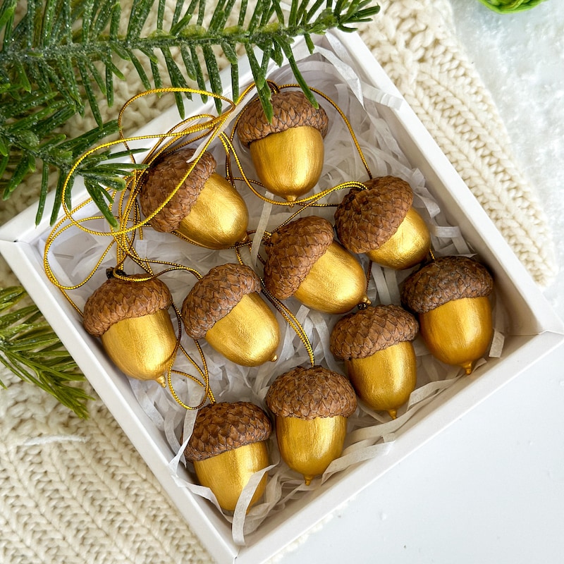 Acorn Ornaments - Etsy