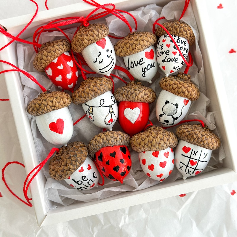 Acorn Ornaments - Etsy