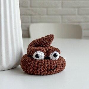 Handmade Crochet Poop, Funny Poop Gifts, Positive Gift for Family and ...