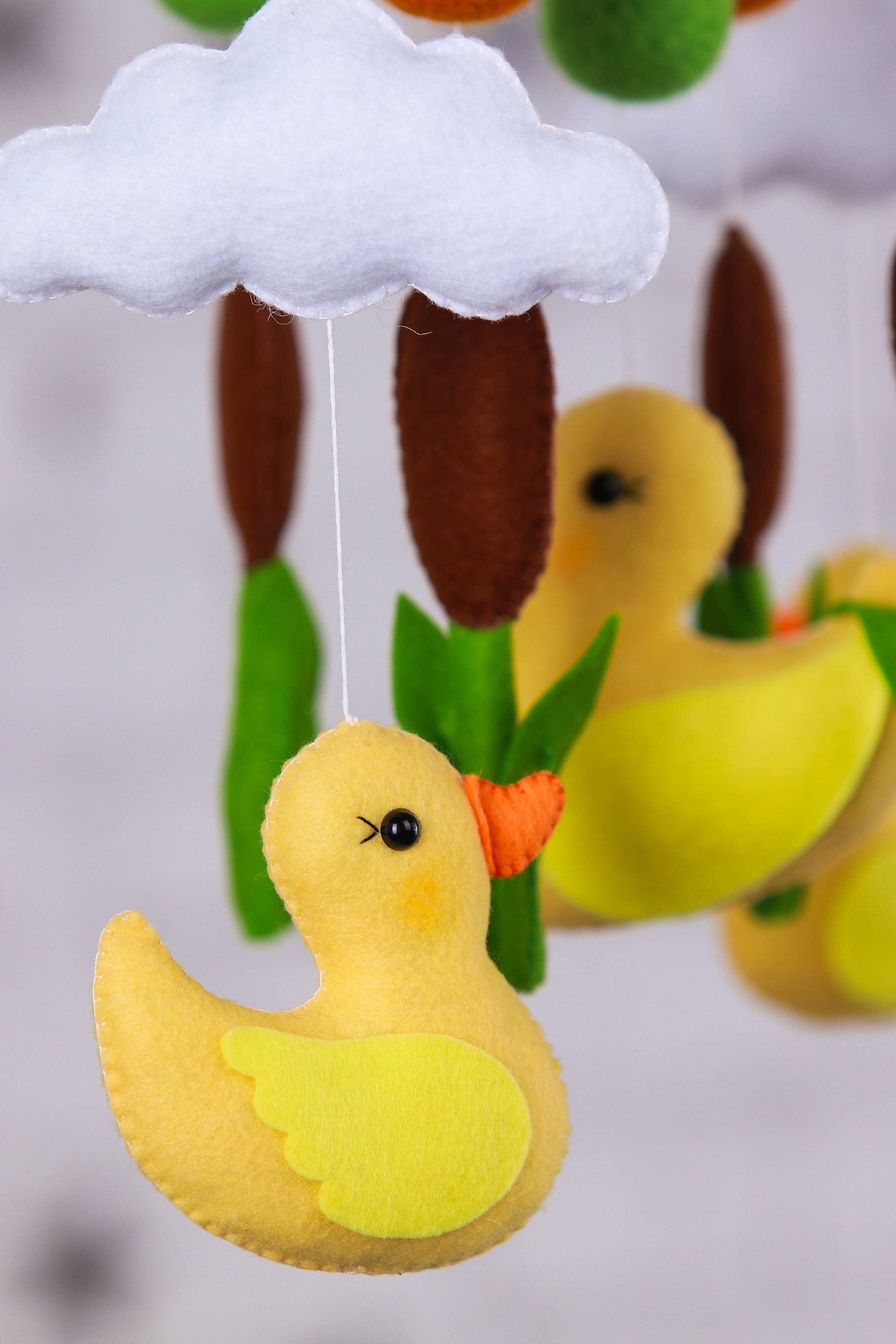 Animal Orange Little Cute Ducks Baby Mobile Rubber Duck - Etsy