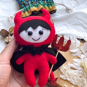 Red Devil Halloween Decor the Little Devil Halloween Decoration ...