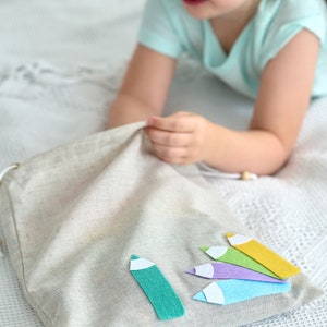 Color Matching Game, Montessori Busy Book Printable, Educational ...