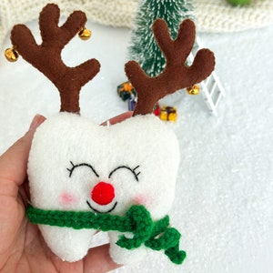 Christmas Tooth Ornament Christmas Tooth Decor Christmas Decorations ...