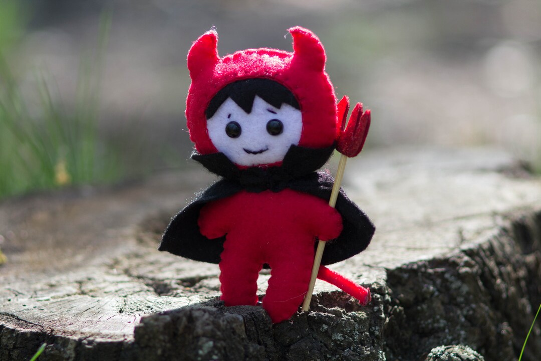 Red Devil Halloween Decor the Little Devil Halloween Decoration ...