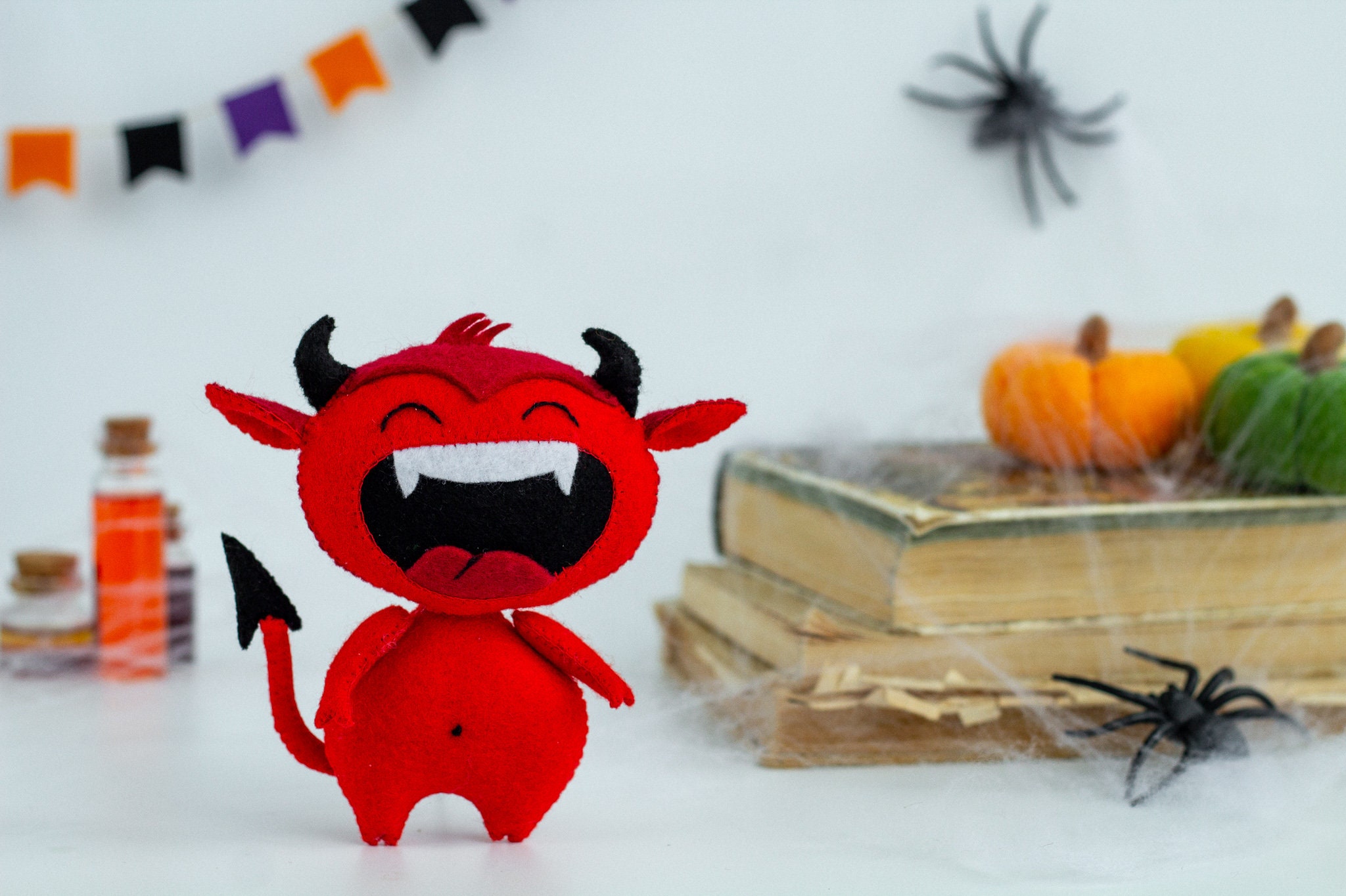 Halloween Devil Pattern PDF Pattern Easy Pattern Devil Halloween ...
