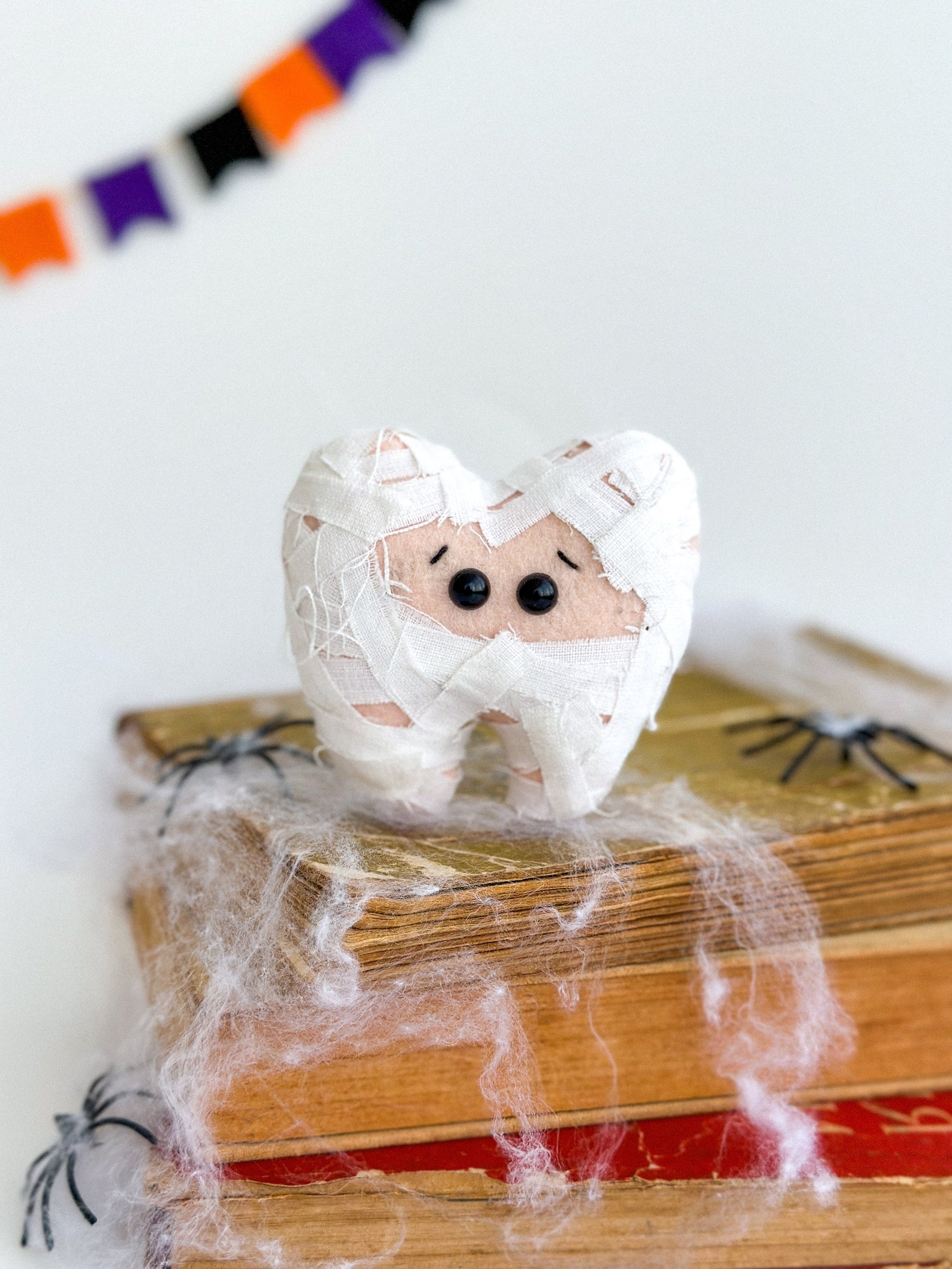 Halloween Mummy Tooth Ornament Halloween Tooth Decor Halloween ...