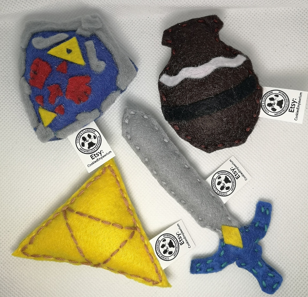 Shield, Sword, Source Power and Pot Cat Toys With Catnip/valerian - Etsy