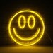Yellow Smiley Neon Sign - Etsy