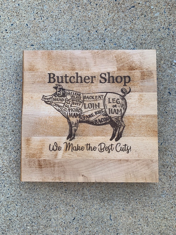 Kitchen Butcher Shop Sign - Etsy