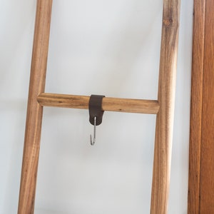 Leather Loop Hooks | Leather Loop S Household Hooks - Etsy