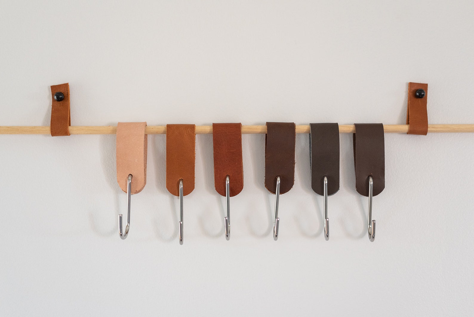 Leather Loop Hooks Leather Loop S Household Hooks - Etsy