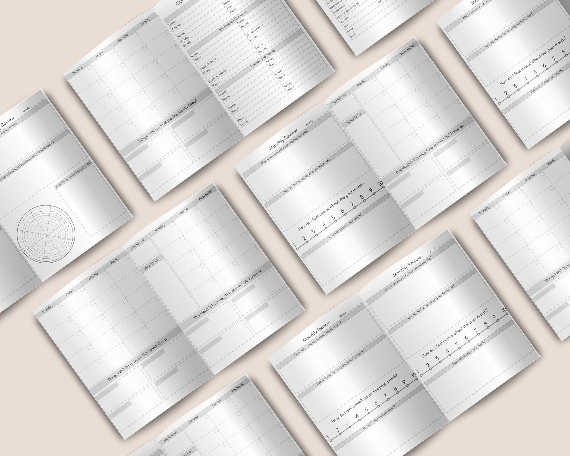 Printable Goal Planner | Ultimate Goal Planner | Long & Short Term ...