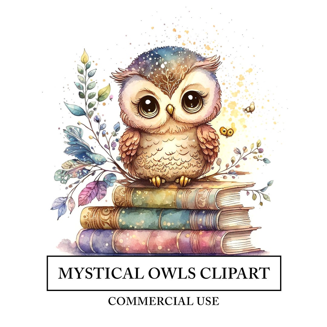 Imágenes prediseñadas de búhos místicos 11 JPG de alta calidad ...