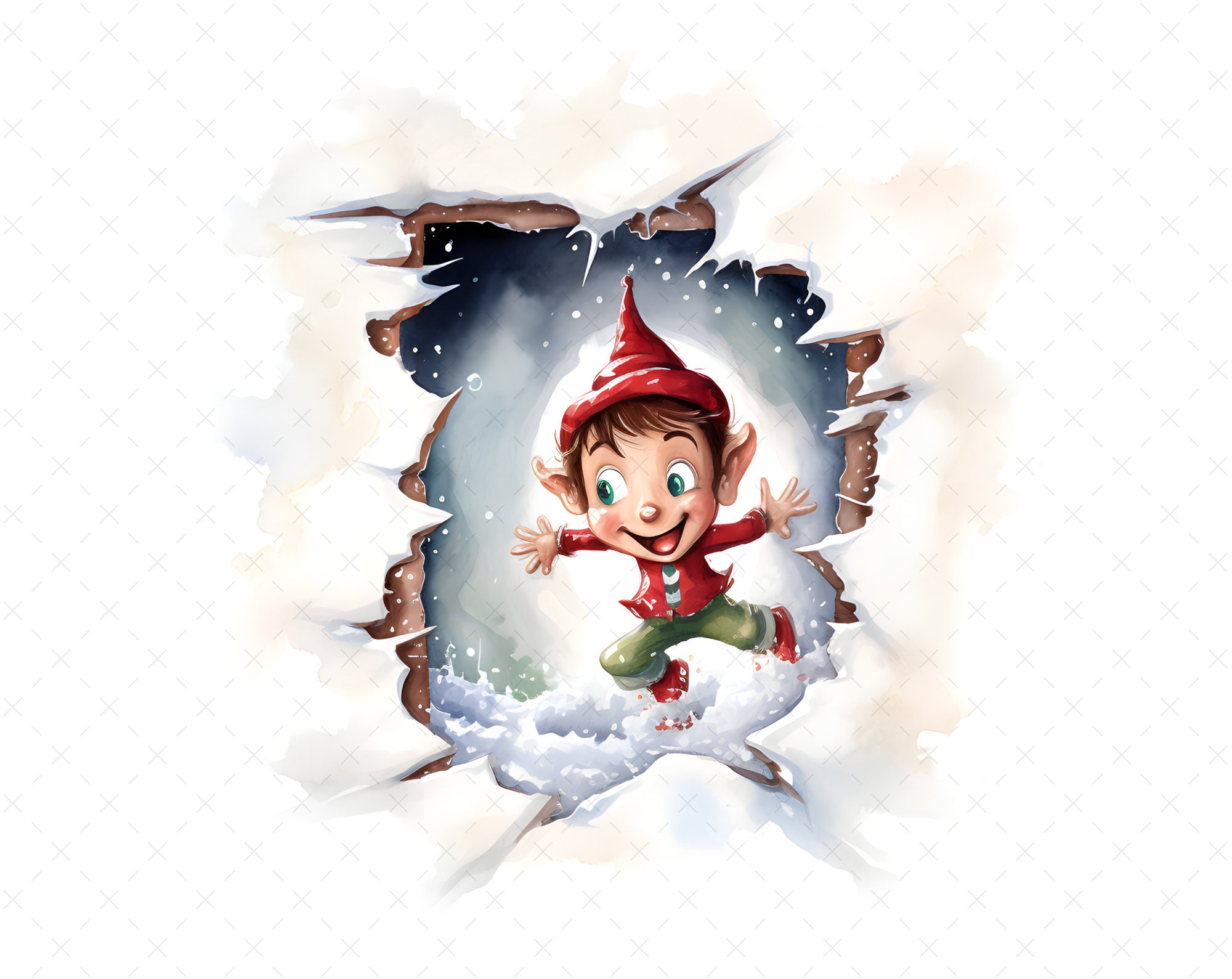 Elf Ornament Clipart 8 High Quality Jpgs Exciting & Lovable Magic ...