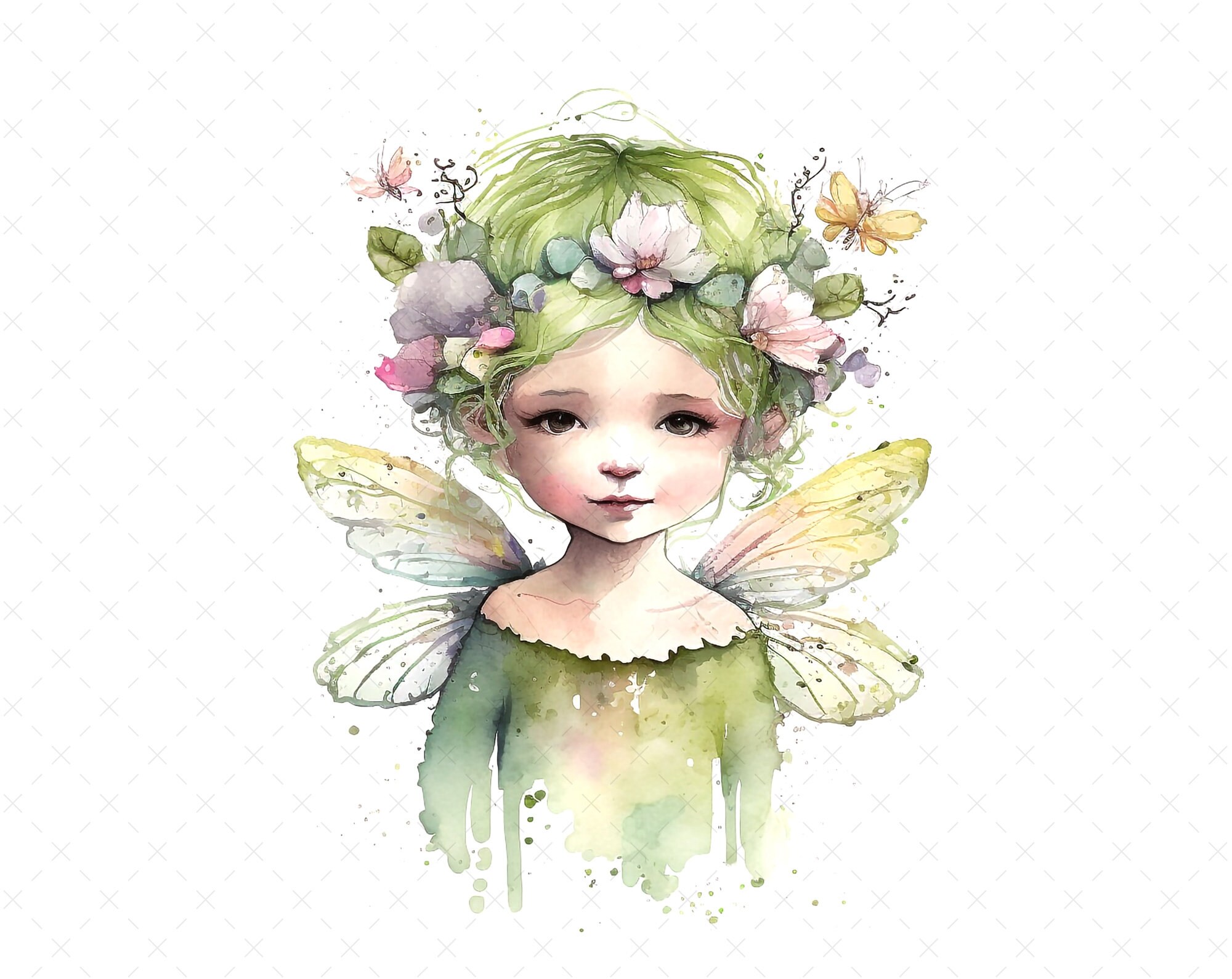 Spring Fairies Clipart 13 High Quality Jpgs Victorian Fantasy Magic ...