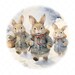 Rabbit & Friends Clipart 8 High Quality Jpgs Fairytale Christmas Animal ...