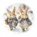 Rabbit & Friends Clipart 8 High Quality Jpgs Fairytale Christmas Animal ...