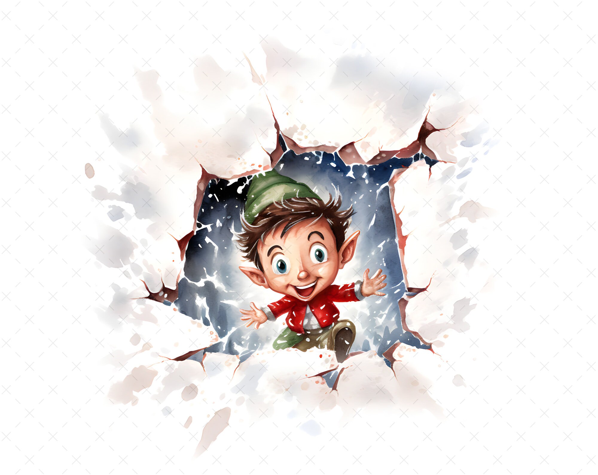 Elf Ornament Clipart 8 High Quality Jpgs Exciting & Lovable Magic ...