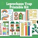 Printable Leprechaun Trap Kit St Patricks Day Activity for Kids DIY ...