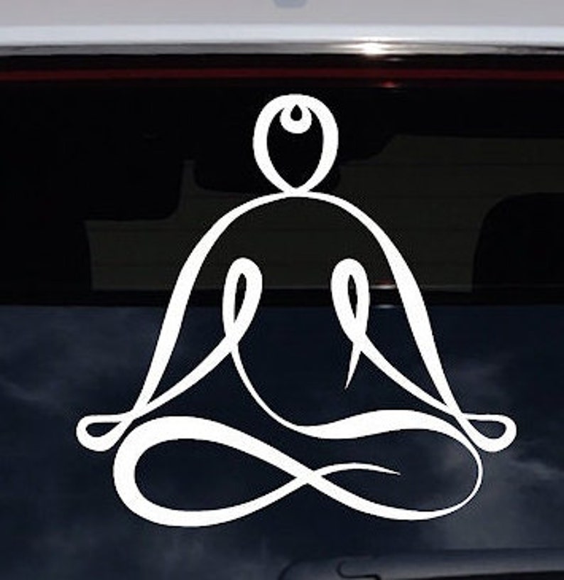 DECAL | Meditation Pose Decal, Free Pose Decal, Liberation Pose Decal ...