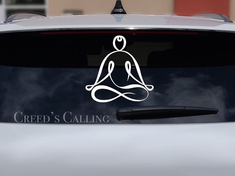 DECAL | Meditation Pose Decal, Free Pose Decal, Liberation Pose Decal ...
