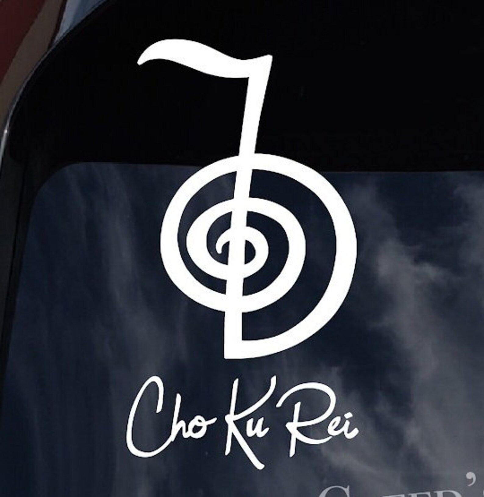 DECAL | Cho Ku Rei, Reiki, Spiritual Sticker, Reiki Sticker - Etsy