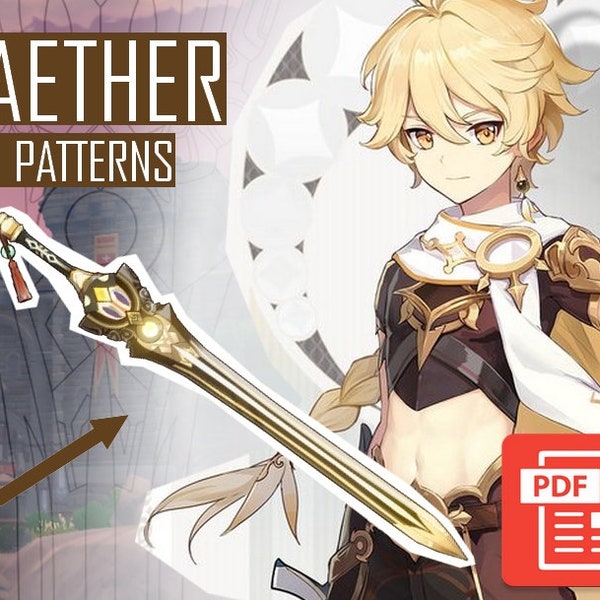 Genshin Aether Cosplay Pattern - Etsy