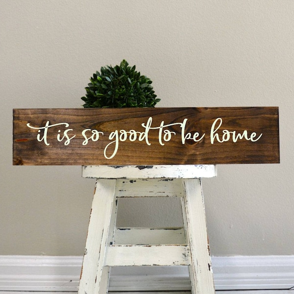 Home Sign - Etsy
