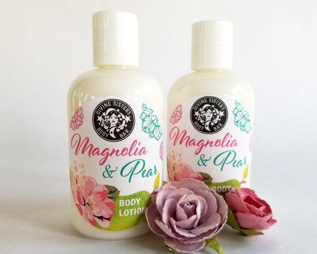 Magnolia and Pear Lotion / Natural Lotion / Moisturizer / Natural ...