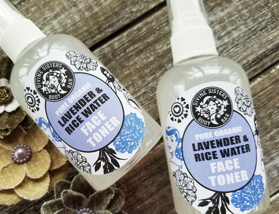 Rice Water Lavender Face Toner Natural Face Toner Natural | Etsy