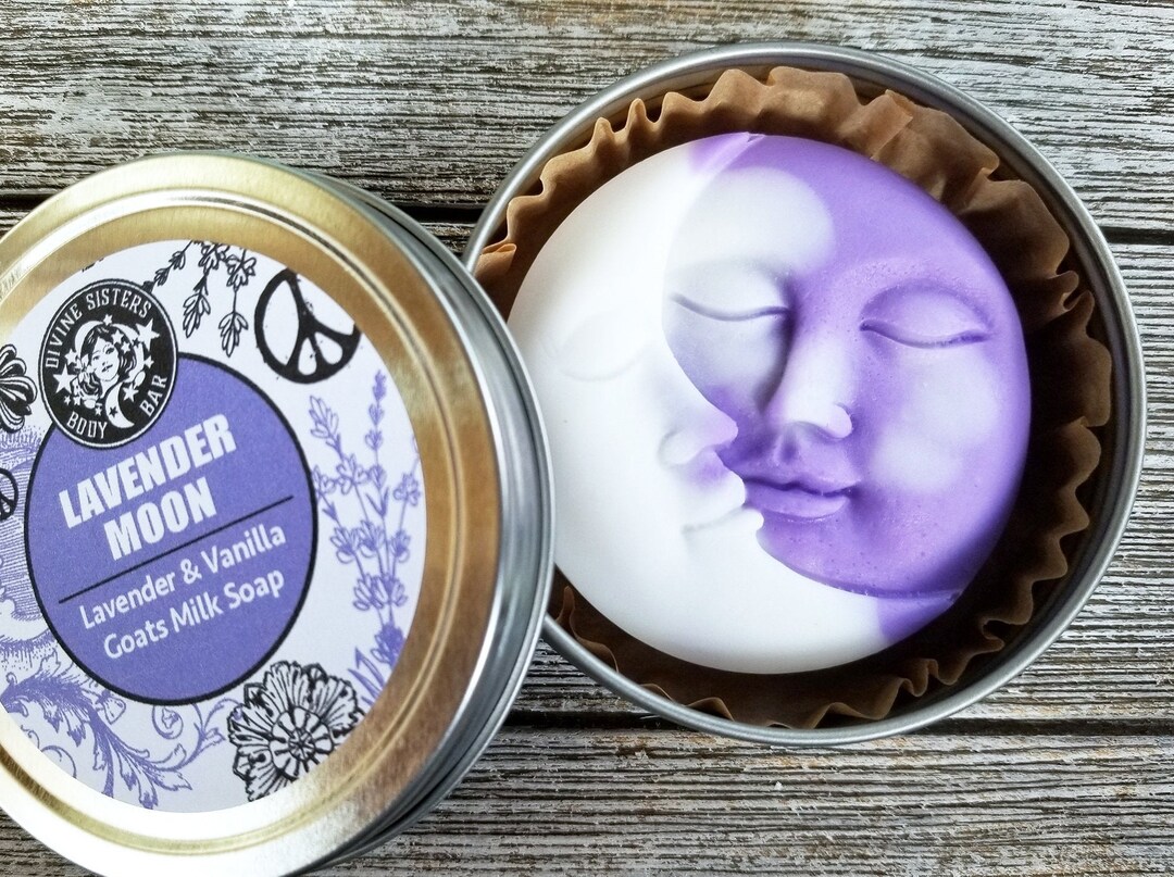 Lavender Moon Soap / Lavender / Essential Oil Soap / Handmade Soap ...