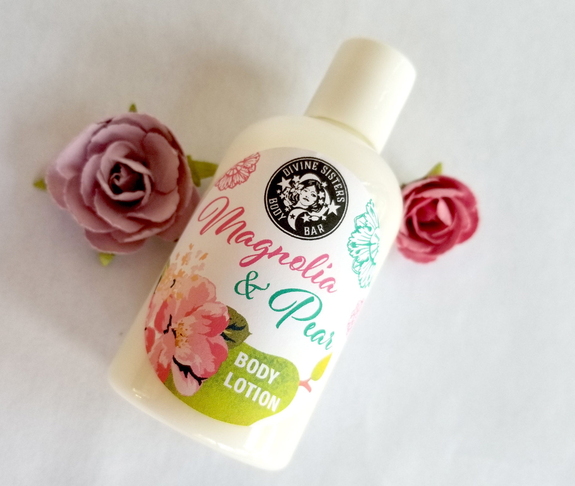 Magnolia and Pear Lotion / Natural Lotion / Moisturizer / - Etsy