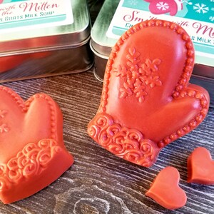 Smitten With the Mitten Soap / Cinnamon Goats Milk Soap / Natural Soap ...