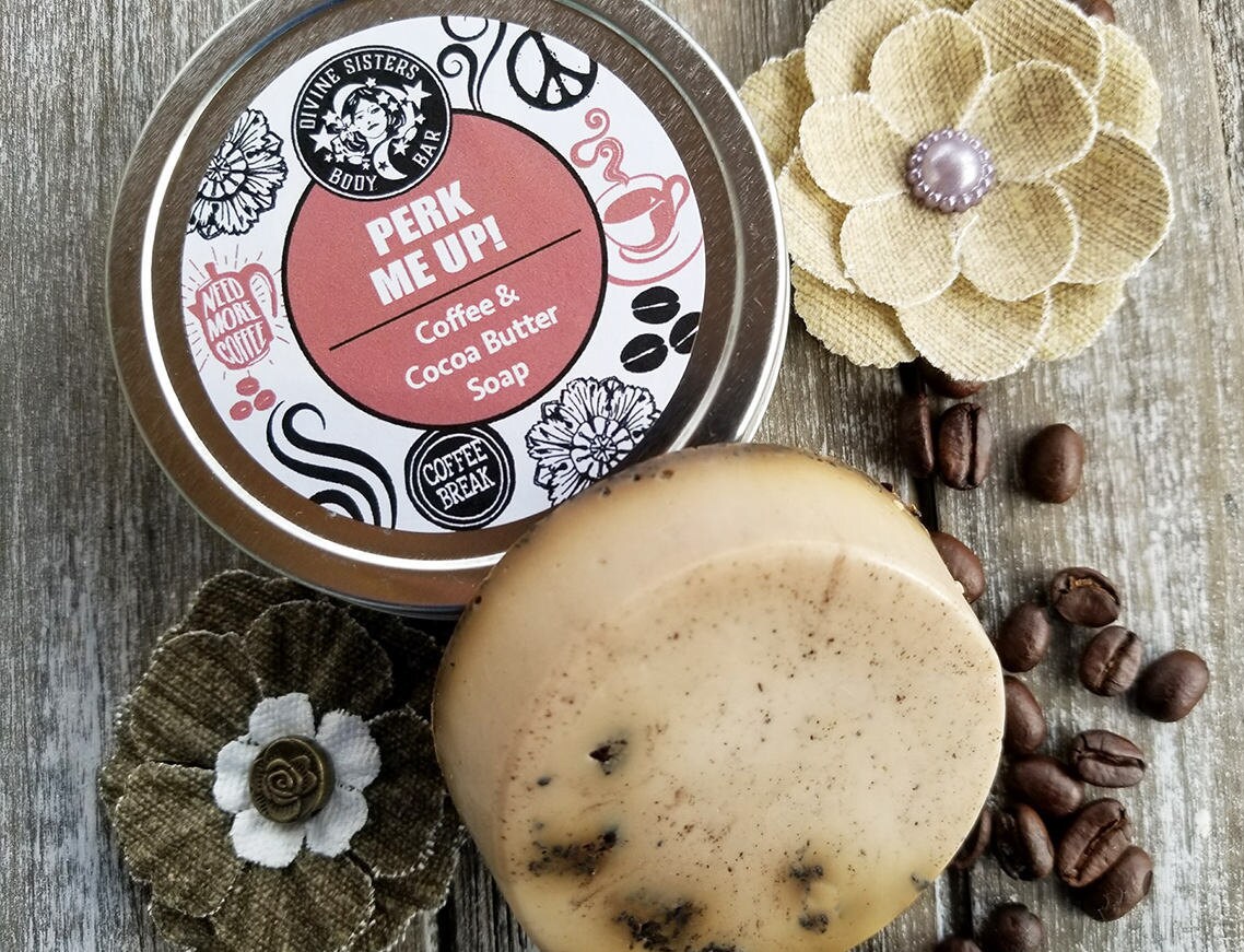 Coffee Soap Coffee Bean Soap Exfoliating Soap Organic Soap Etsy