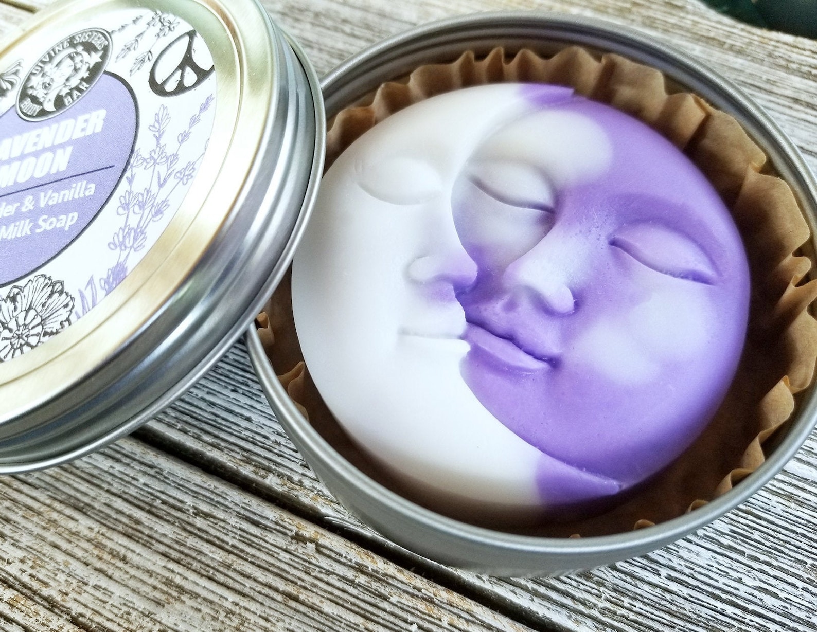 Lavender Moon Soap / Lavender / Essential Oil Soap / Handmade | Etsy