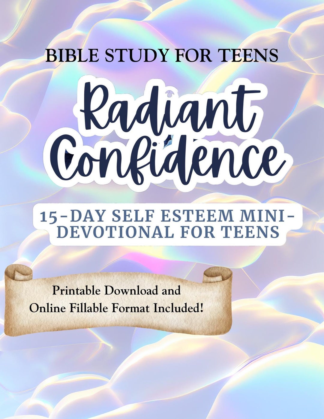 Prayer Journal for Teens Radiant Confidence 15-day Bible Study Teens ...