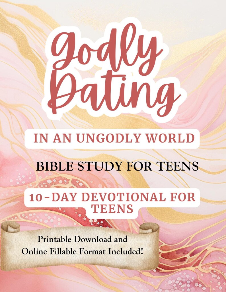 Prayer Journal for Teens and Adults on Dating 10-day Bible Study Teen ...