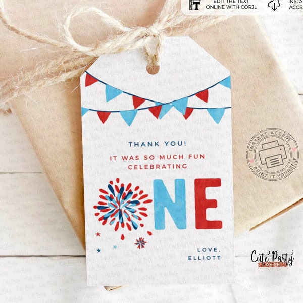 Firecracker Label - Etsy