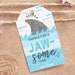 INSTANT DOWNLOAD, EDITABLE Shark Birthday Favor Tags, Jawsome Time ...