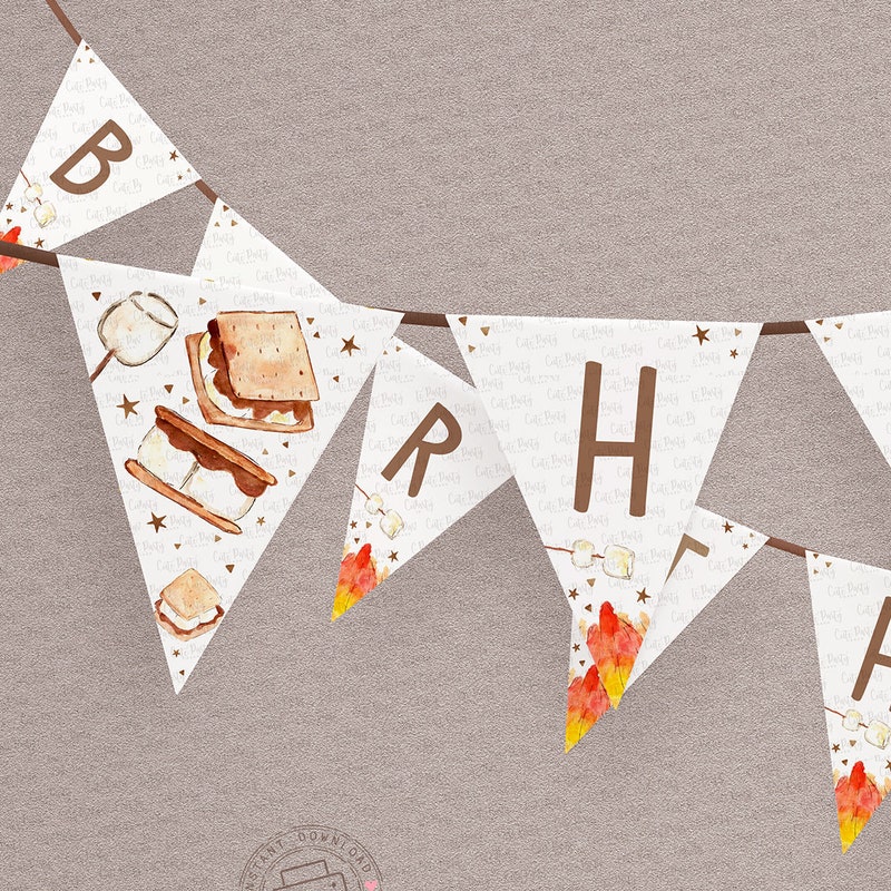 Birthday Pennant Banner - Etsy