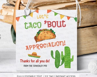 Taco Teacher Appreciation Gift - Etsy