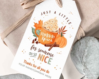 Pumpkin Teacher Tag - Etsy