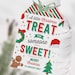 Christmas Treat for Someone Sweet Gift Tag, Holiday Appreciation Gift ...